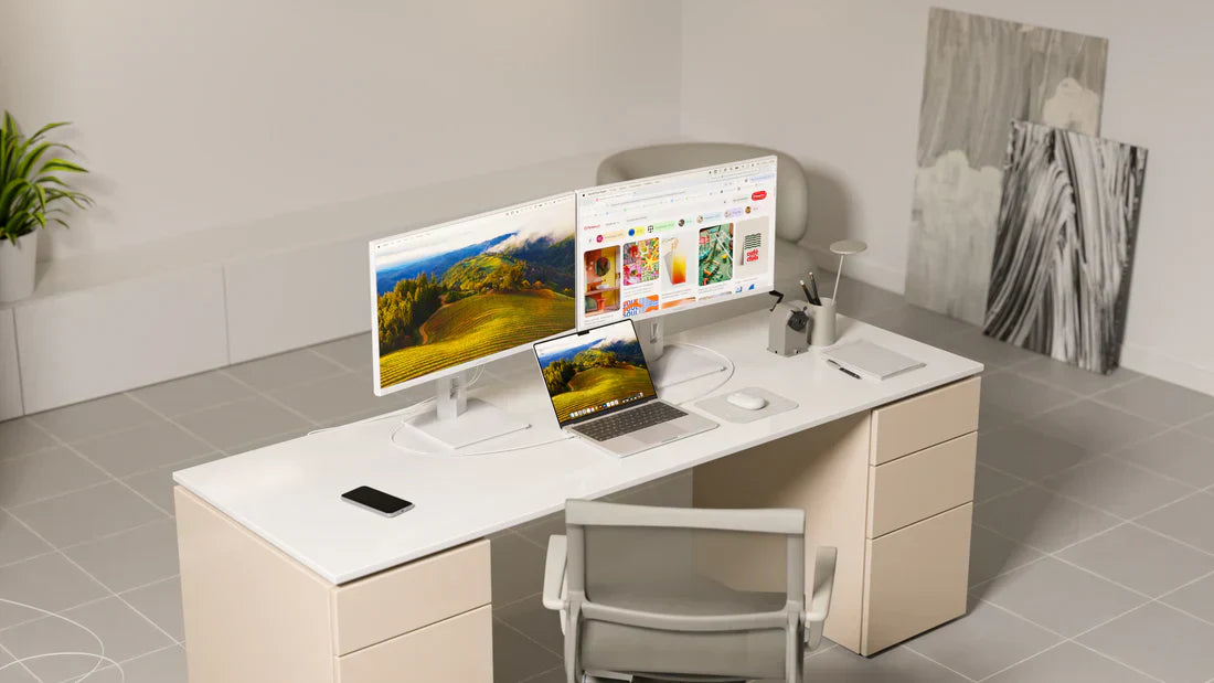 Télétravail : l'écran 4K transforme la productivité – JAPANNEXT